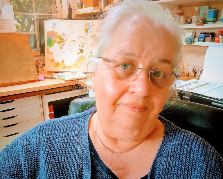 A SNOWY WINTER PATH : Watercolour winter landscape Step by Step ...